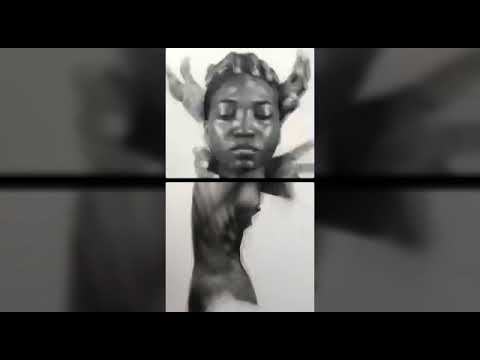 Arinze Stanley Live drawing session with Tiffany Cole. #arinze #tiffanycole #livehour #drawing #art