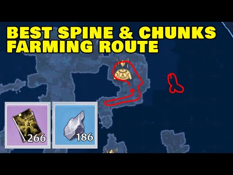 Steam Community :: Video :: BEST SPINE & CHUNKS FARMING ROUTE - Tower of Fantasy