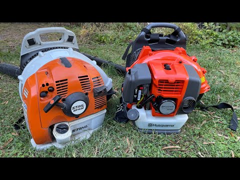 Leaf blower Comparison: Stihl BR430 vs Husqvarna 350BT