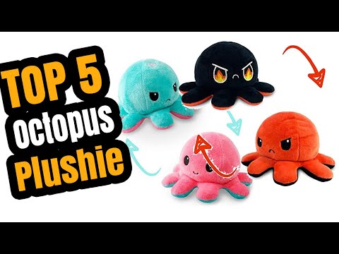 Octopus Plush Reversible Big Giant