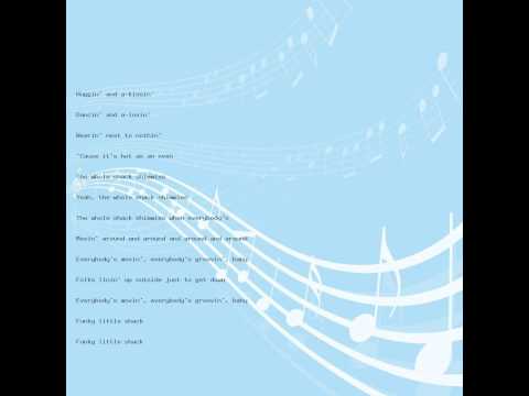 B 52s Love Shack lyrics