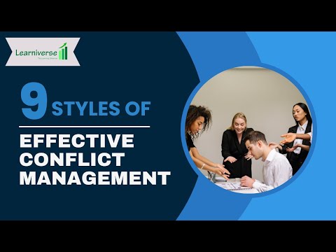 9 styles for effective Conflict Management | Professional Growth