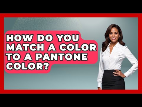 How Do You Match A Color To A Pantone Color? - Graphic Design Nerd
