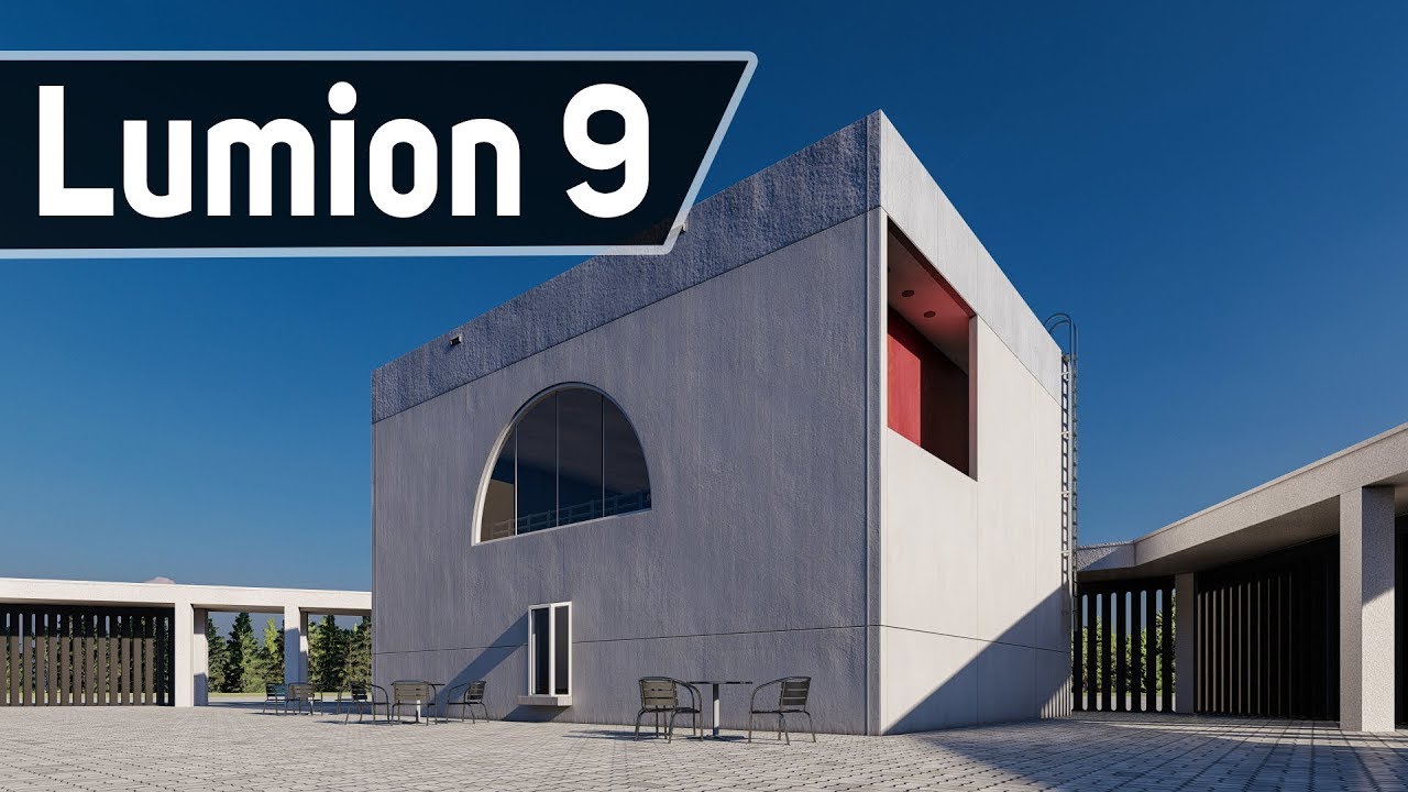 Lumion 9 Exterior Rendering Workflow