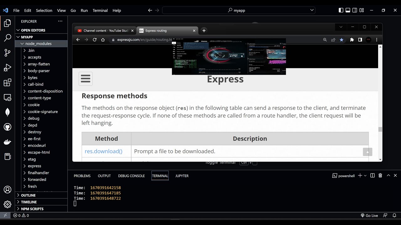 Express.js - Routing.