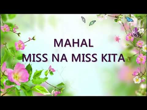 Mahal Miss na Miss Kita by Hamier M. Sendad lyrics
