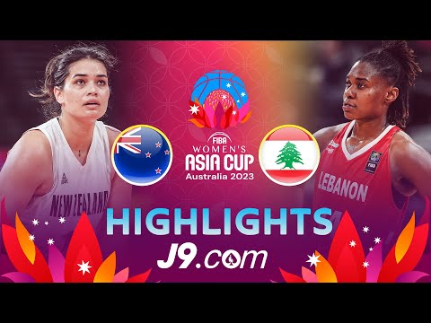 New Zealand π³πΏ vs Lebanon π±π§ | J9 Highlights | FIBA #AsiaCupWomen 2023