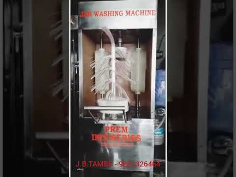 Jar Washing Machine - Water Jar Washing Machine Latest Price ...