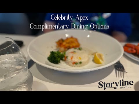 Savor Celebrity Apex's Complimentary Dining