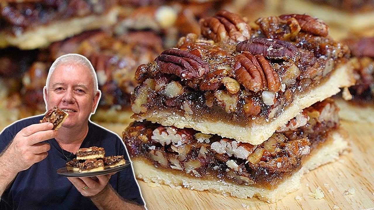EASY Pecan Pie Bars - Buttery, Gooey, Everything To Love!