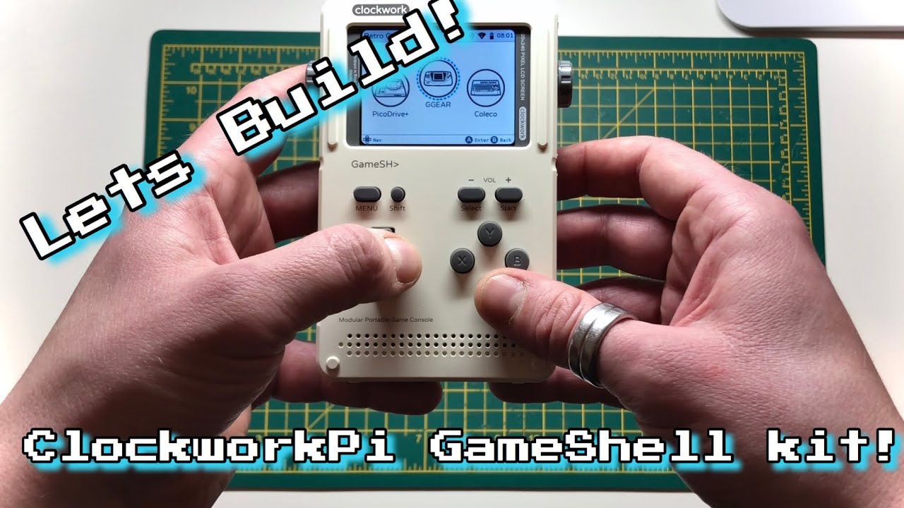 Lets Build: ClockWork Pi Game Shell Kit