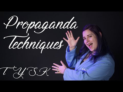 Propaganda Techniques-Things You Should Know: Piper's Paraphrases