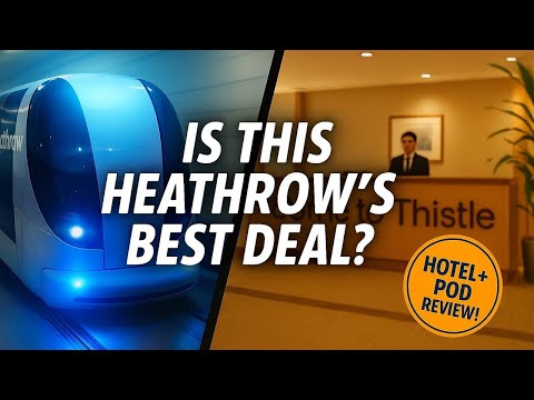 Emma_finds Heathrow’s best deal? Heathrow T5! PODs and The Thistle Hotel with cost breakdown!