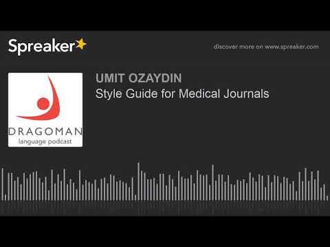 Style Guide for Medical Journals
