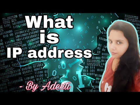 What exactly is an IP address with example? Types of IP address.