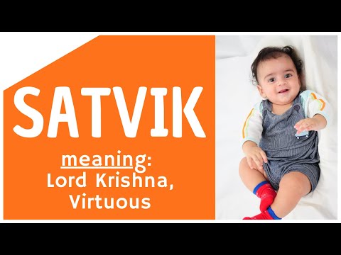 ✨ Satvik - Satvik Name Meaning – Satvik Name Status - Indian baby boy names - Hindu baby names
