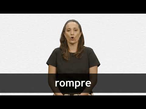 English Translation of “ROMPRE” | Collins French-English Dictionary