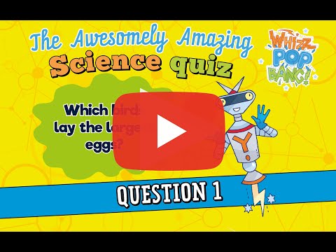 Easter Science Quiz for Kids from Whizz Pop Bang magazine