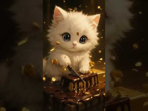 Wait... Was That GOLD or Chocolate? 🐱🍫#shorts