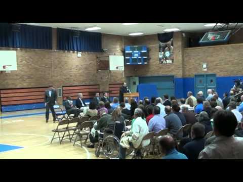 Jack Curran tribute at Molloy High School, part 2, 04/27/13