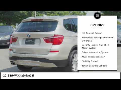 2015 BMW X3 xDrive28i for sale in Raleigh NC