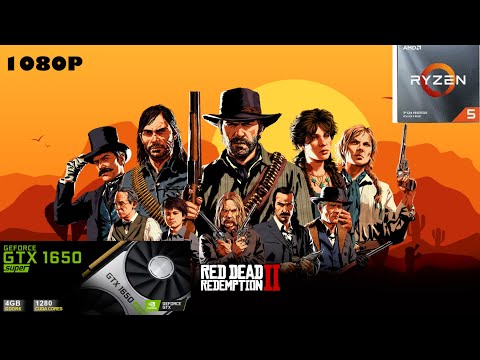 Red Dead Redemption 2 | RYZEN 5 3500X | GTX 1650 Super 4GB | 1080P | High Settings
