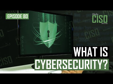How do you define cybersecurity?