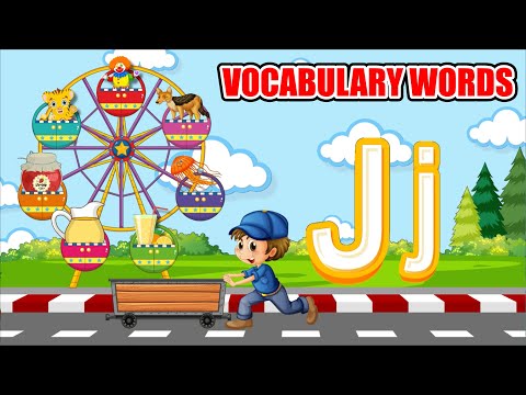 Words That Start with J | 7 Words That Start with Letter J for Toddlers | Kids Learning Videos