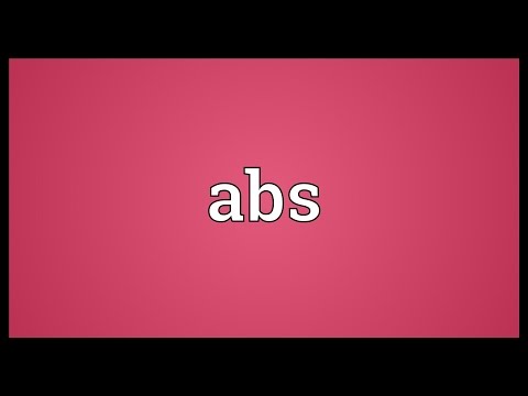 Abs Meaning
