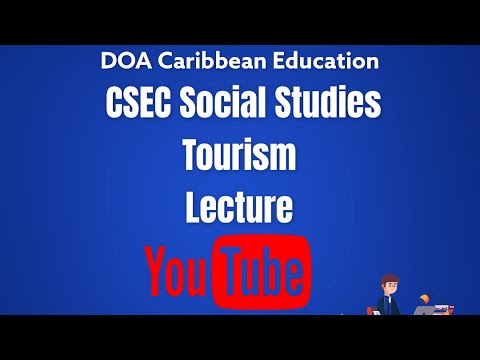 CSEC Social Studies 2024 Tourism In The Caribbean