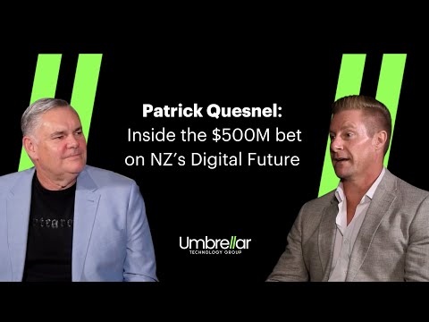 Patrick Quesnel: Inside the $500M Bet on NZ’s Digital Future