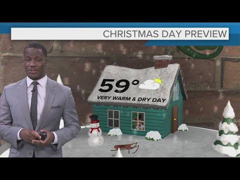 Cleveland Weather: Foggy morning, Nice for Christmas