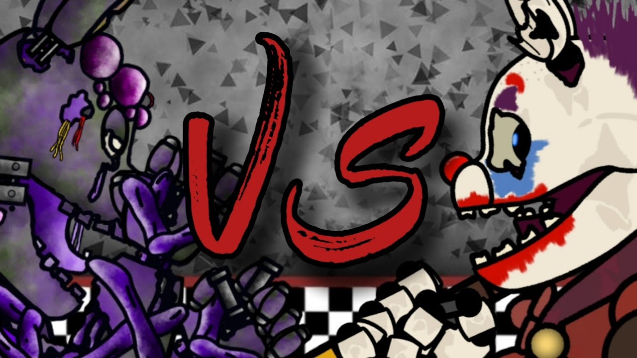 (Dc2/FNaF)• Toxic Springtrap Vs Clown Springtrap