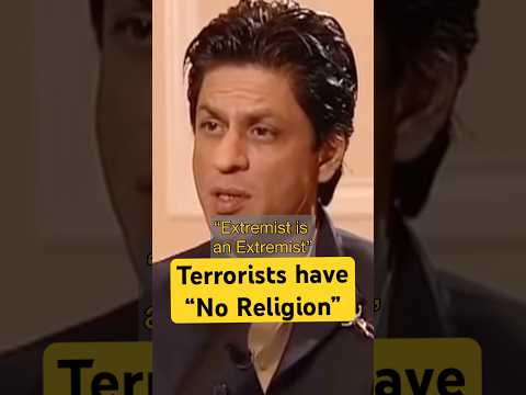Terrorists & Extremist has nothing to do with religion says Shahrukh khan @dwnews | SRK |
