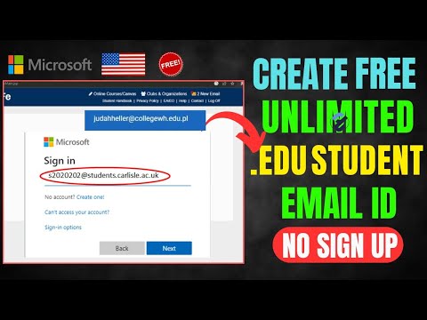 🔥How To Create Free Unlimited .Edu Email | Github Student Developer Pack Azure | NO Sign Up