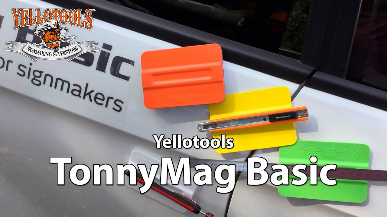 Yellotools TonnyMag Basic - magnetic squeegee