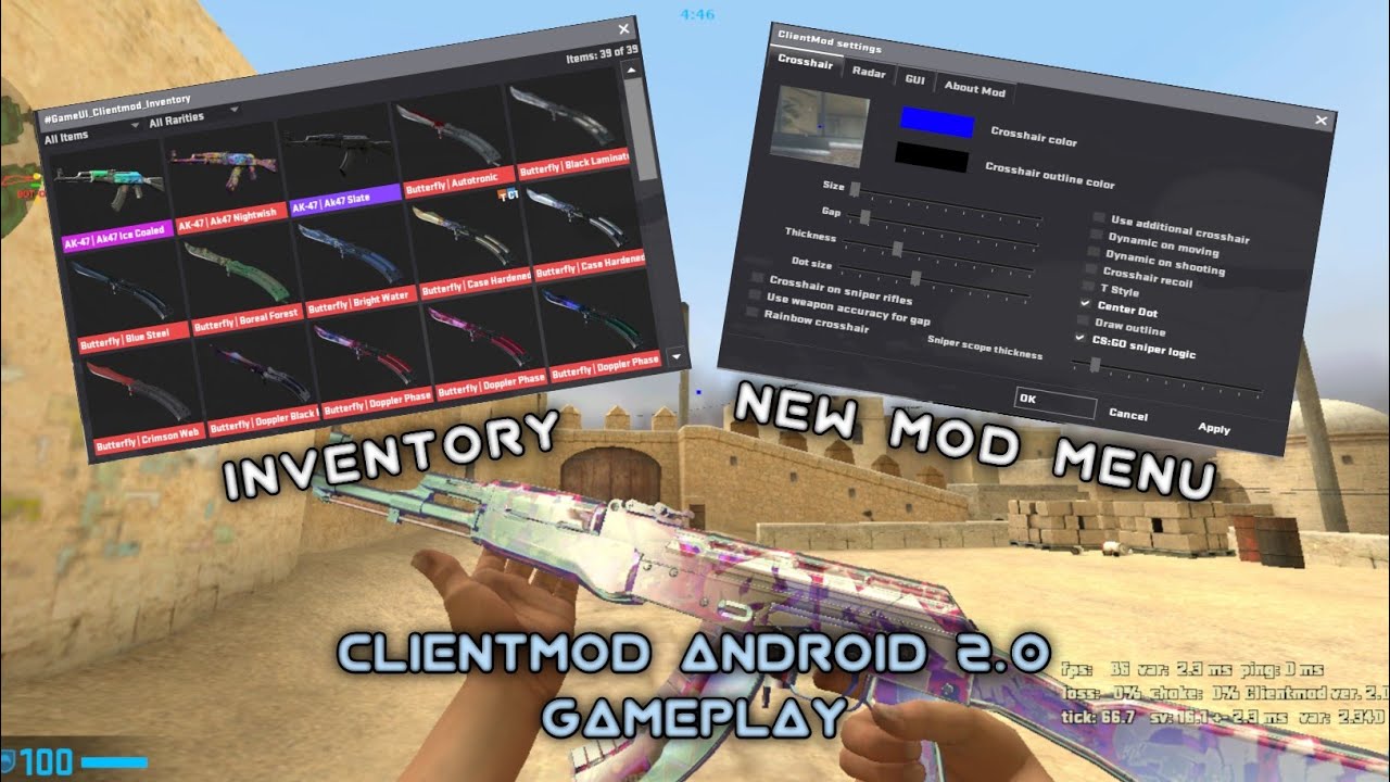 ClientMod Android 2.0 | Gameplay Showcase [NEW UPDATE!]