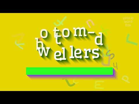 BOTTOM-DWELLERS - HOW TO PRONOUNCE BOTTOM-DWELLERS?