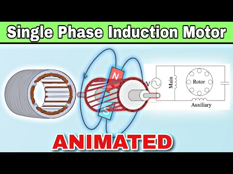 Single Phase Induction Motor Explained in Hindi