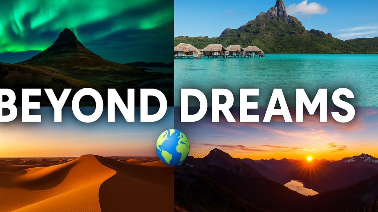 Beyond Dreams: Discover the Most Beautiful Places on Earth | Cinematic Journey