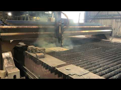 Messer Titan 12' x 24' Plasma Table Cutting System