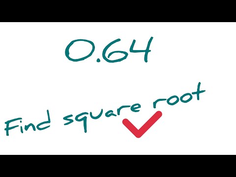 #decimal square root