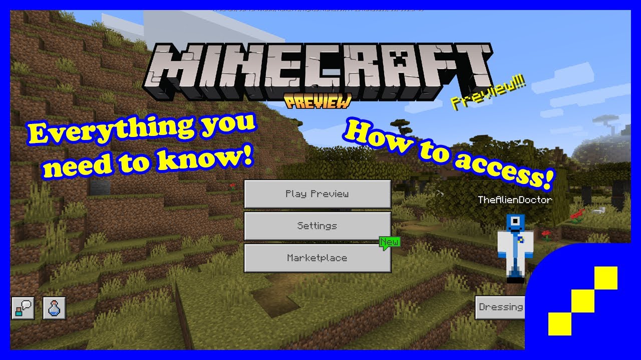 Everything you need to know about Minecraft preview and how to access it!