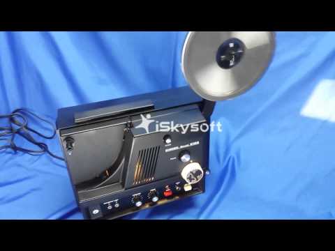 CHINON SOUND 6100 SUPER 8 mm Dual Speed Projector For Silent Film