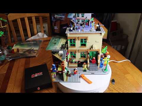 Lego Ideas 123 Sesame Street Game of bricks light Review Sponsored