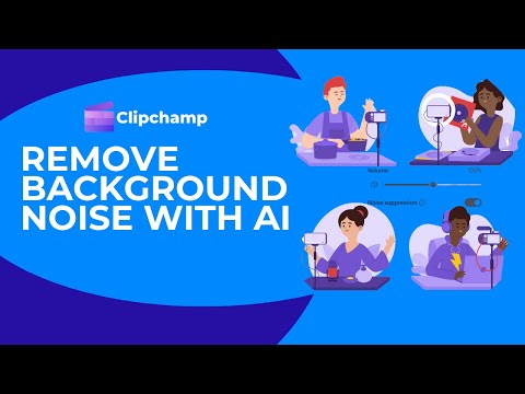 How to REMOVE Background Noise 📢 - Clipchamp @artechno1490