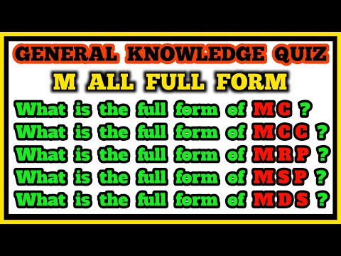 What is the full form of MILF? M All Full Forms - General Knowledge Full Forms Quiz - Quiz For Exams