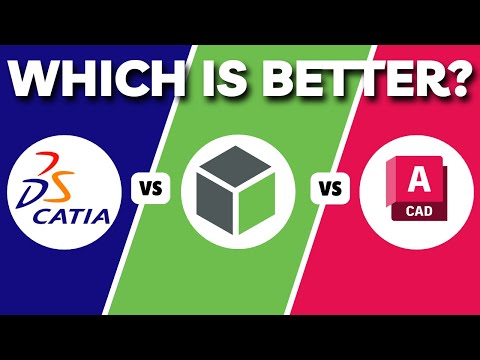 Catia Vs Creo Vs Autocad | Which 3D Modeling Software Is Better in 2025?