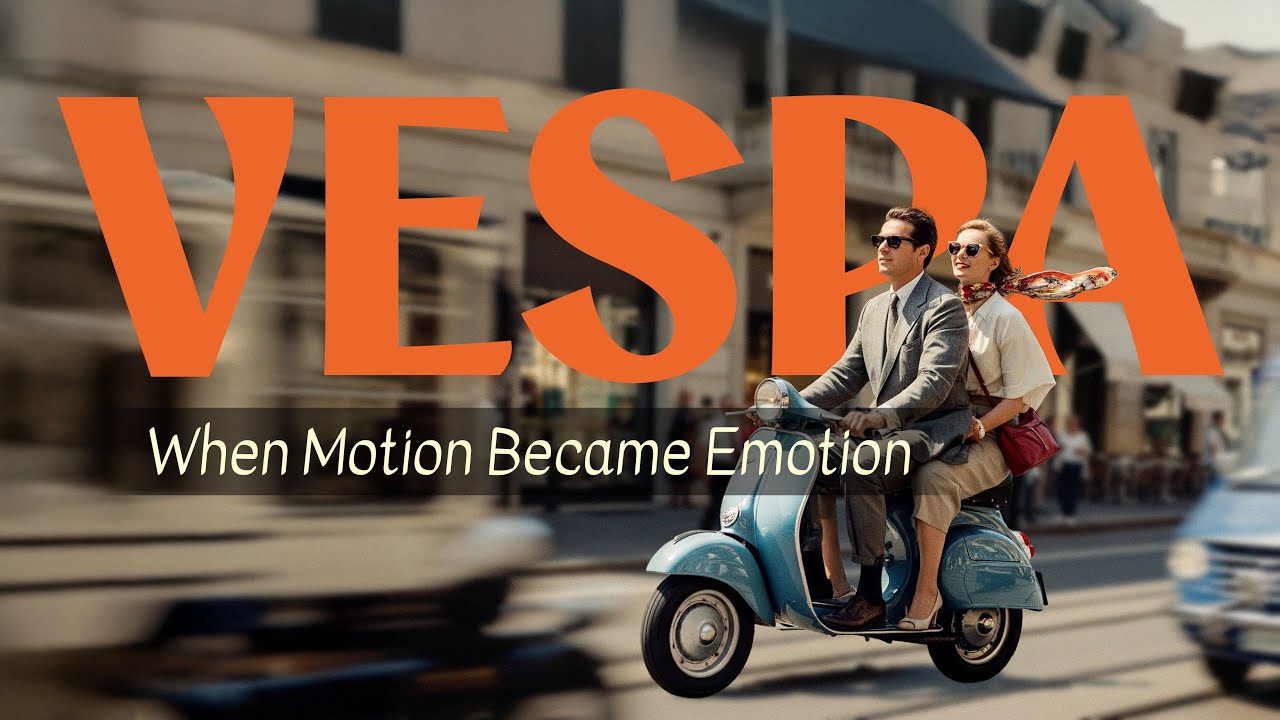 Vespa: When Motion Became Emotion
