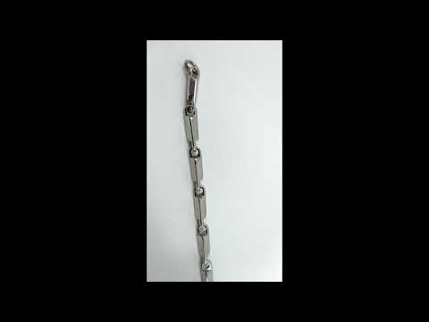 Stainless Steel Linked Chain Bracelet for Men Women - WBS44015